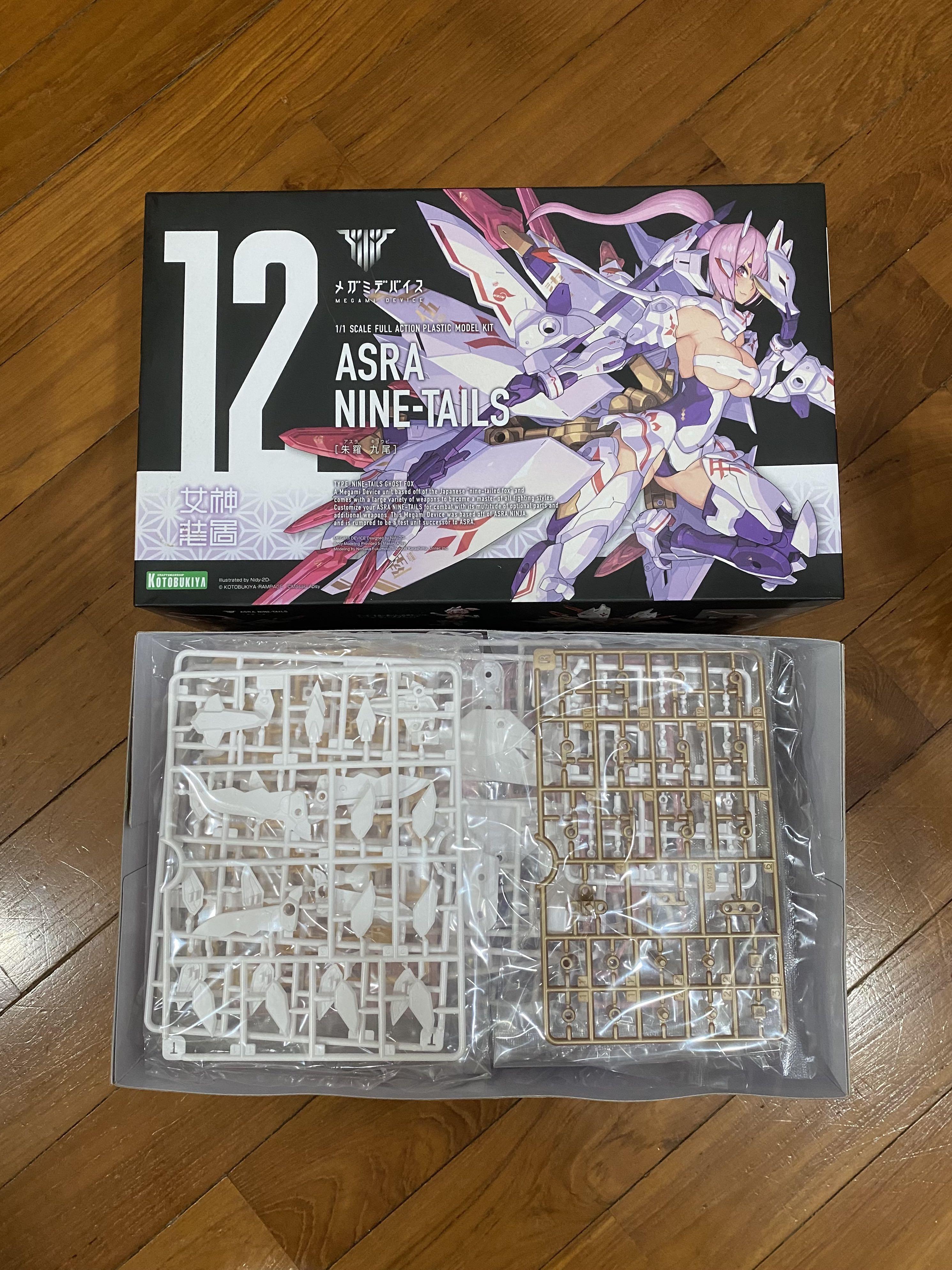 Megami Device ASRA NINE-TAILS Plastic Model Kit - Kotobukiya, Hobbies ...