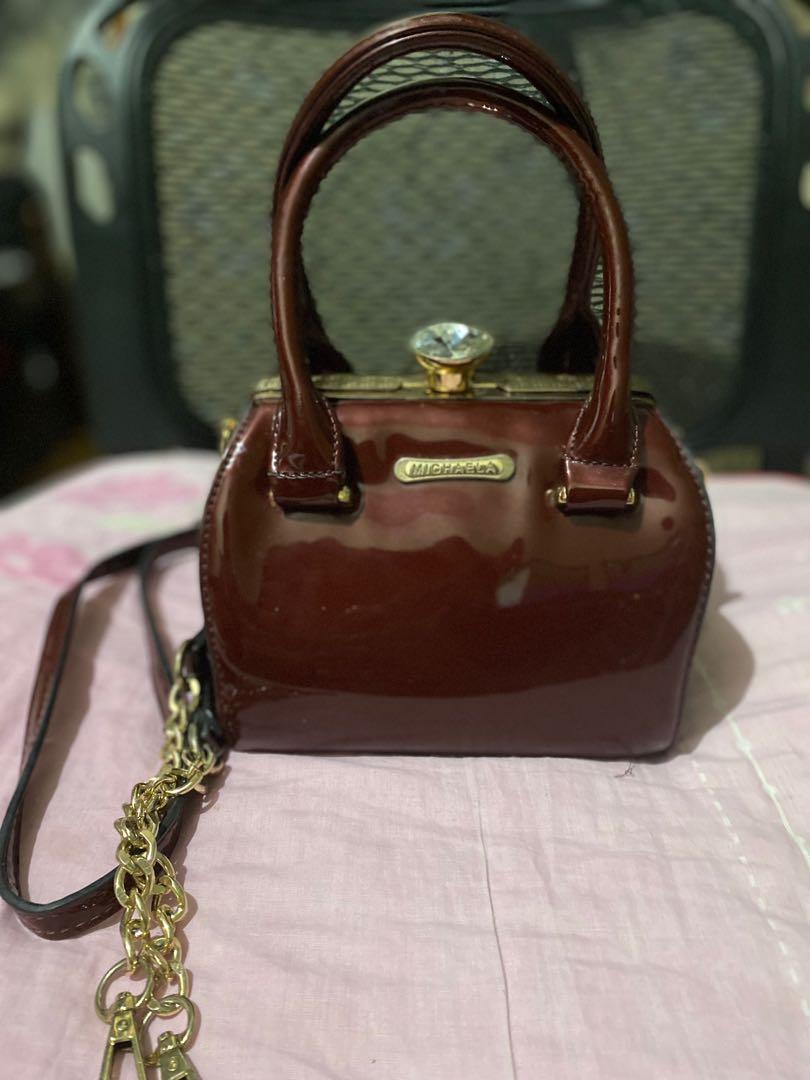 Michaela Red Bag, Women's Fashion, Bags & Wallets, Shoulder Bags on ...