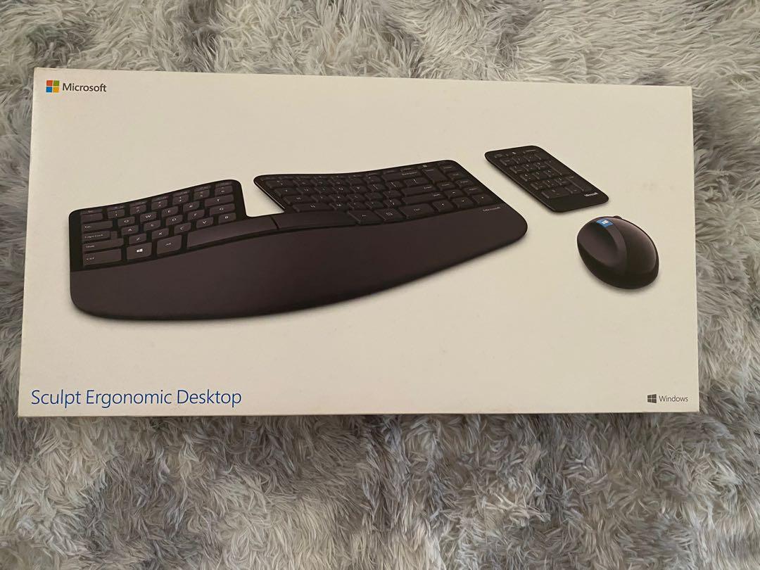 Microsoft Sculpt Ergonomic Desktop, Computers & Tech, Parts ...