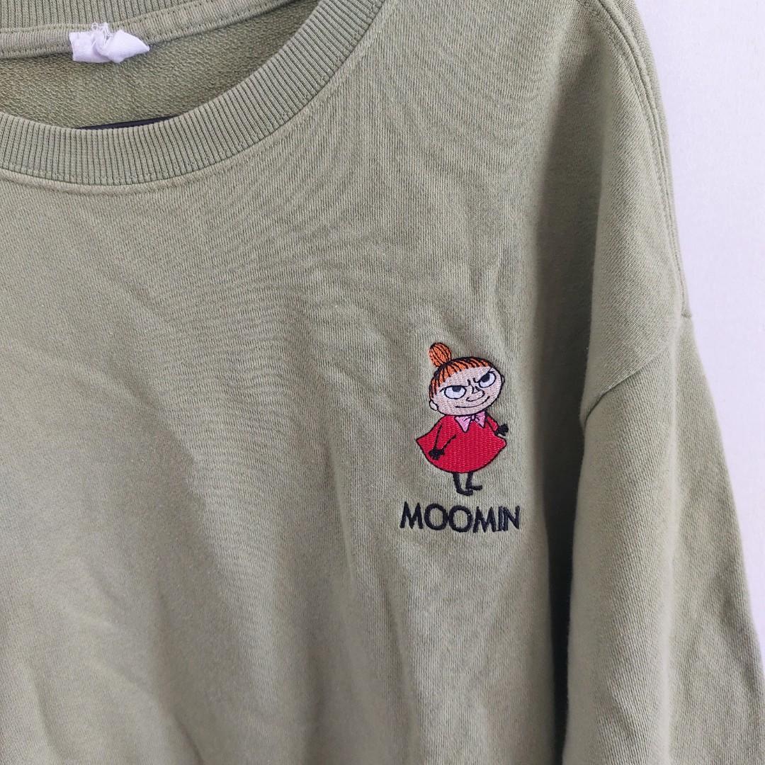 Moomin Green Jumper, Women's Fashion, Coats, Jackets and Outerwear on ...