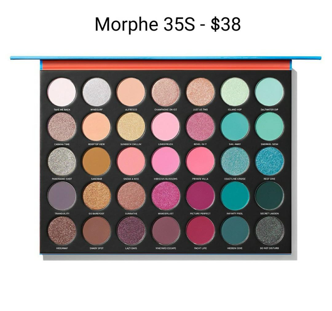 Morphe 35 Series Palette, Beauty & Personal Care, Face, Makeup on Carousell