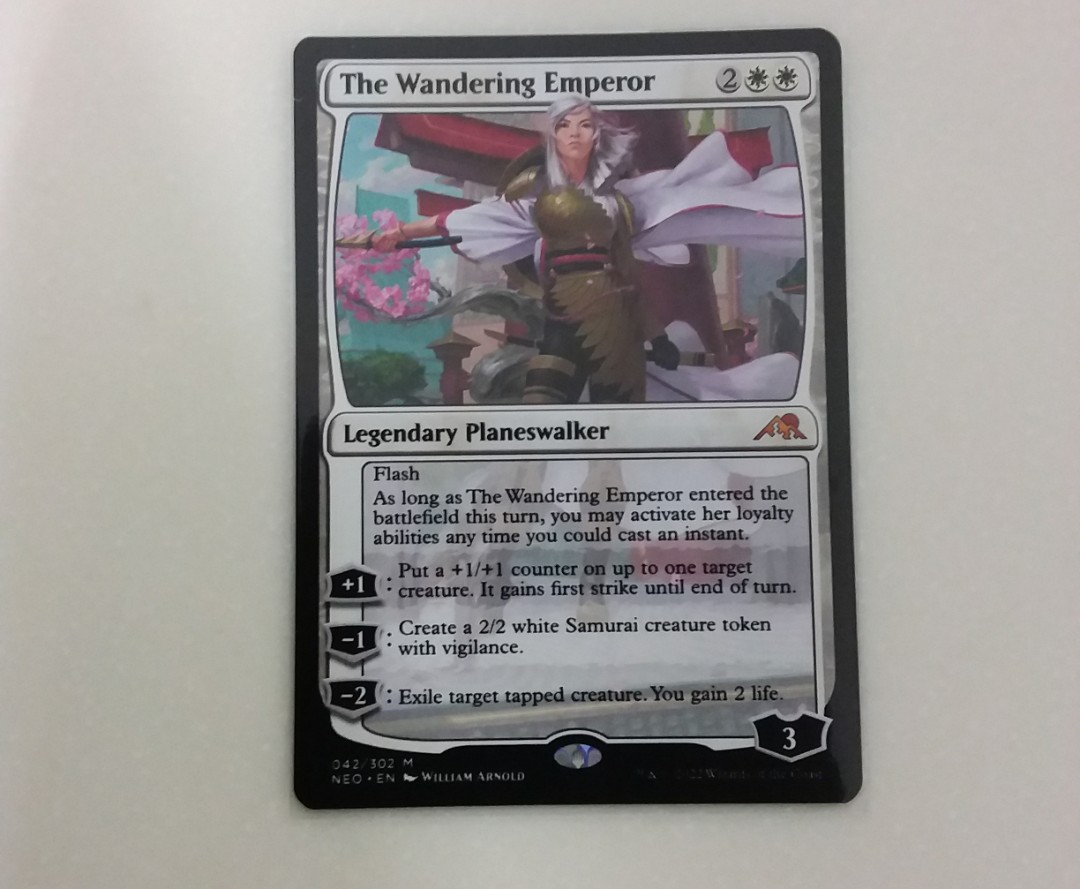 MTG THE WANDERING EMPEROR, Hobbies & Toys, Toys & Games on Carousell