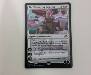 MTG THE WANDERING EMPEROR, Hobbies & Toys, Toys & Games on Carousell
