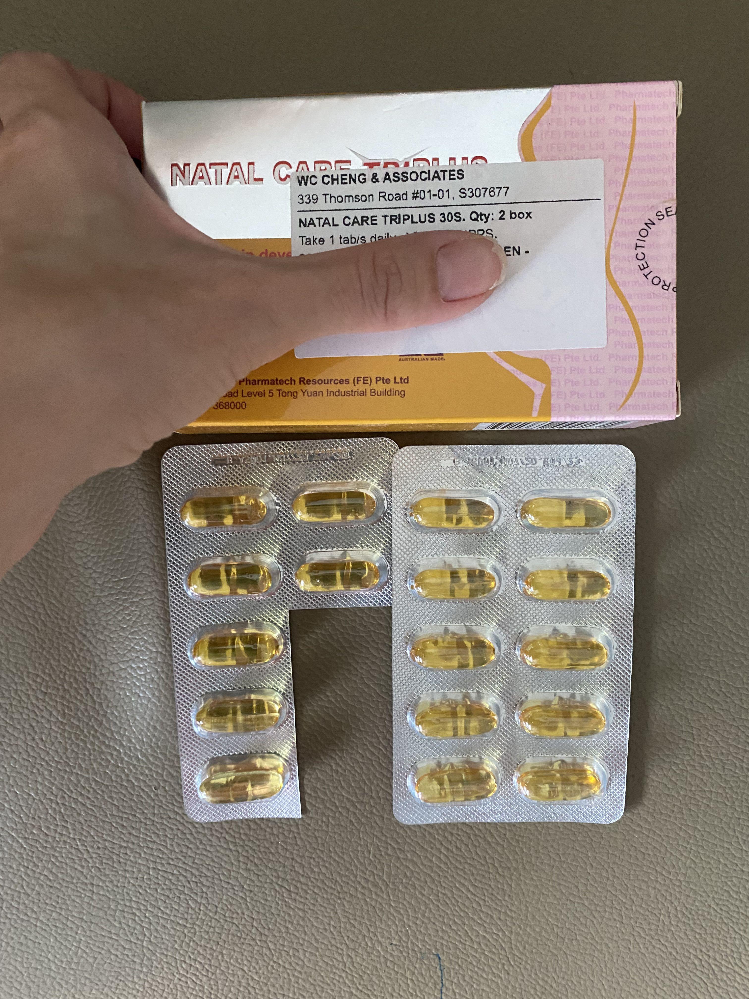 Natal care triplus, Health & Nutrition, Health Supplements, Vitamins ...