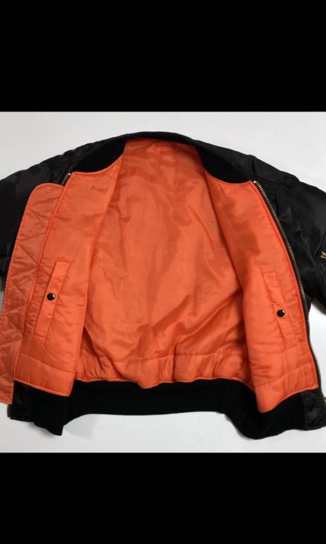 neon genesis evangelion ma-1 talon zip jacket flight jacket nerv eva ...