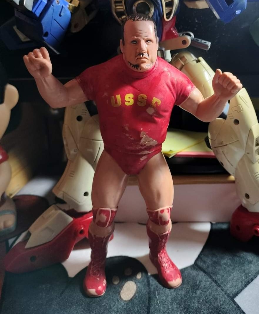 Nikolai Volkoff WWF LJN Titan Sports 1984 Rubber Wrestler Action Figure ...
