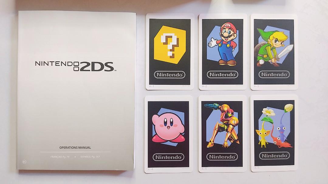 Nintendo 2DS (White/Blue Green/Sea Green) Limited Edition & 2DS/3DS ...