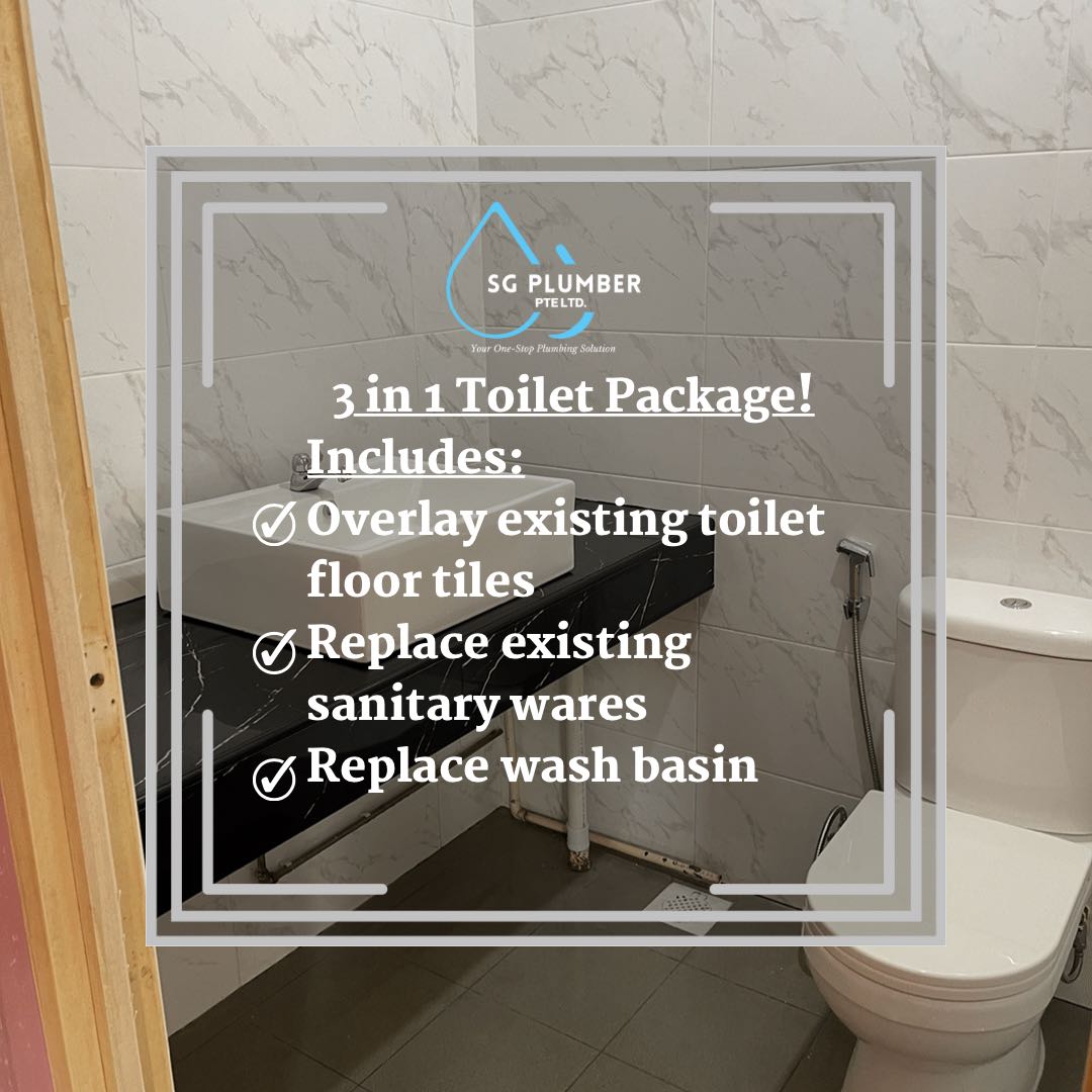 Overlay Floor / Plumbing Service / Toilet Bowl / Overlay Floor ...