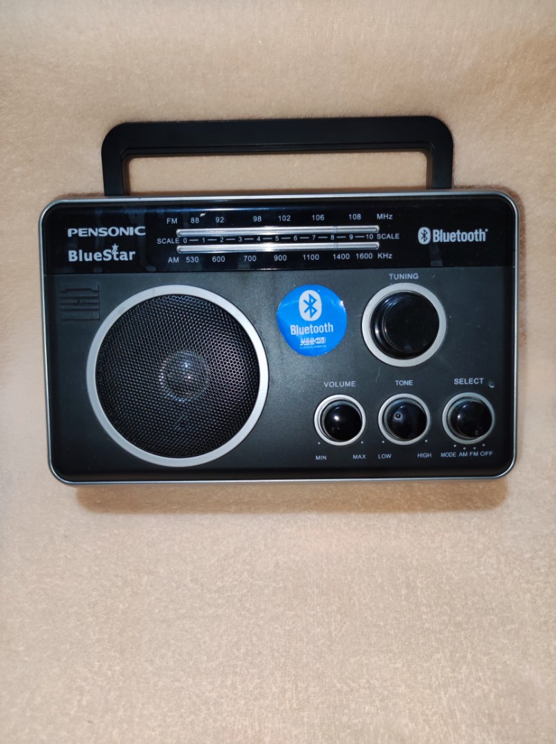 Pensonic Transistor Radio AM/FM and USB, Audio, Portable Music Players ...