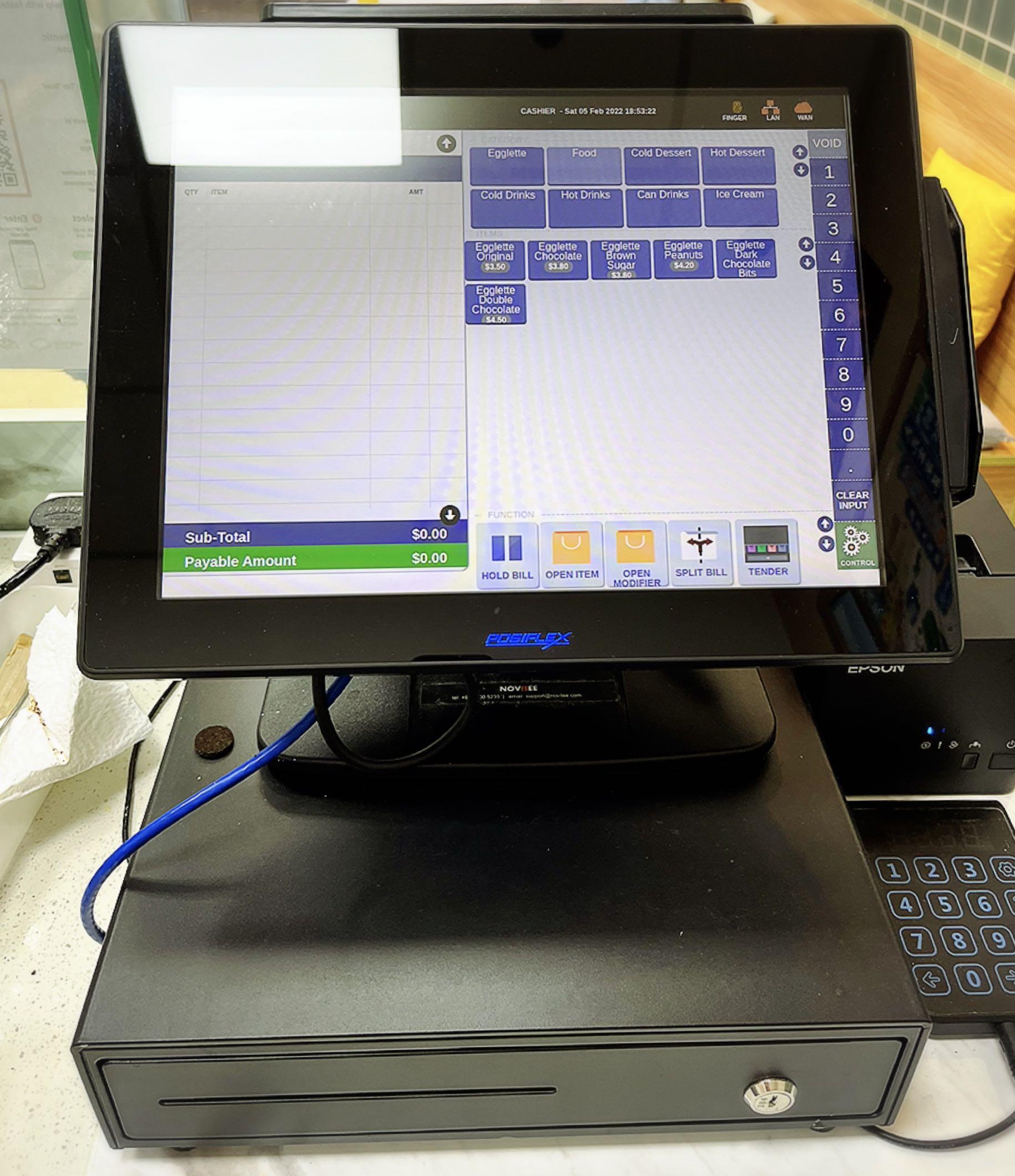 Point-of-Sales (POS) Terminal (Posiflex 4015XT), Computers & Tech ...