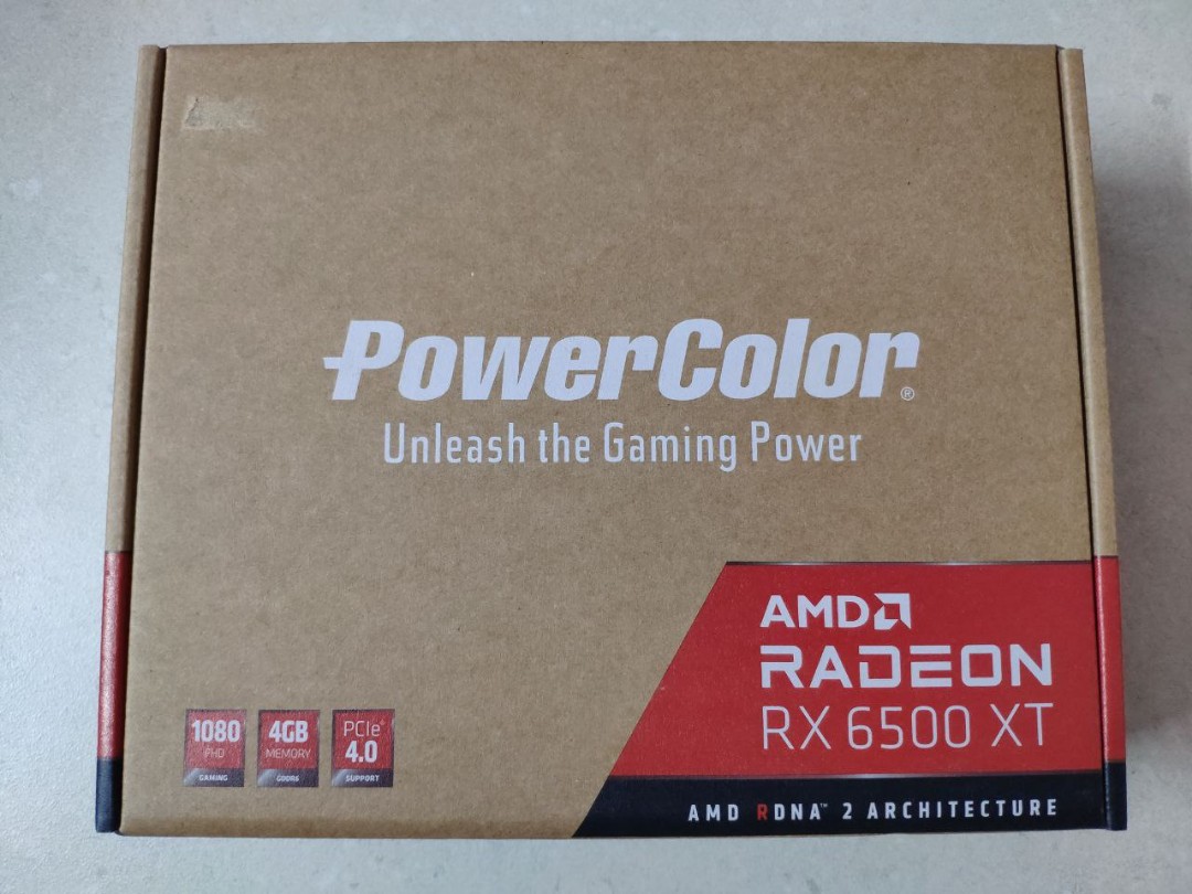 PowerColor RX 6500 XT ITX 4GB GDDR6 Gaming Graphics Card AMD Radeon ...