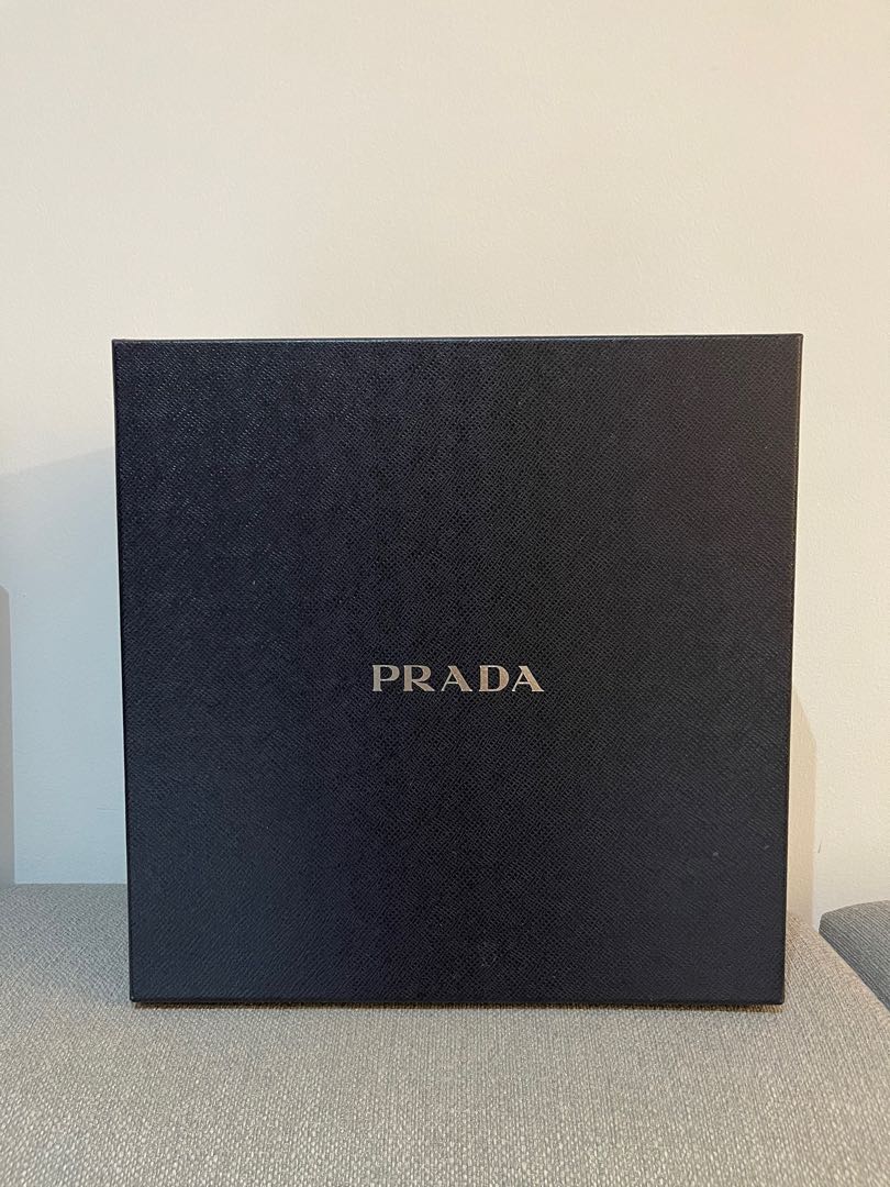 Prada box, Women's Fashion, Jewelry & Organisers, Accessory holder, box ...