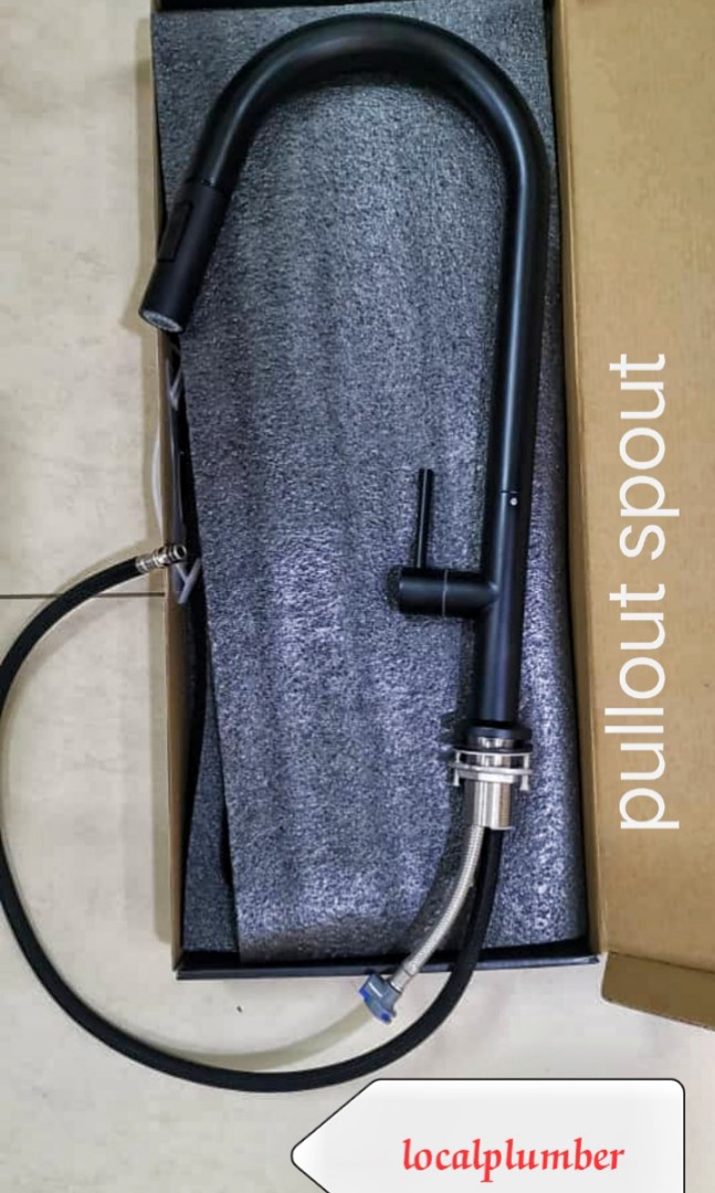 PULL OUT TAP,KITCHEN SINK TAP,SINK TAP,, Furniture & Home Living ...
