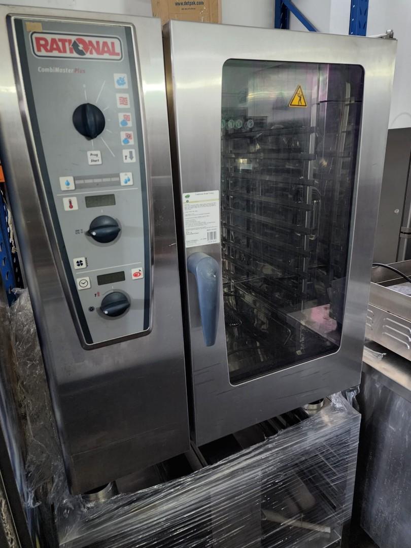 Rational Electric 10 Tray Combi Oven Grill Bake Roast Steam ...