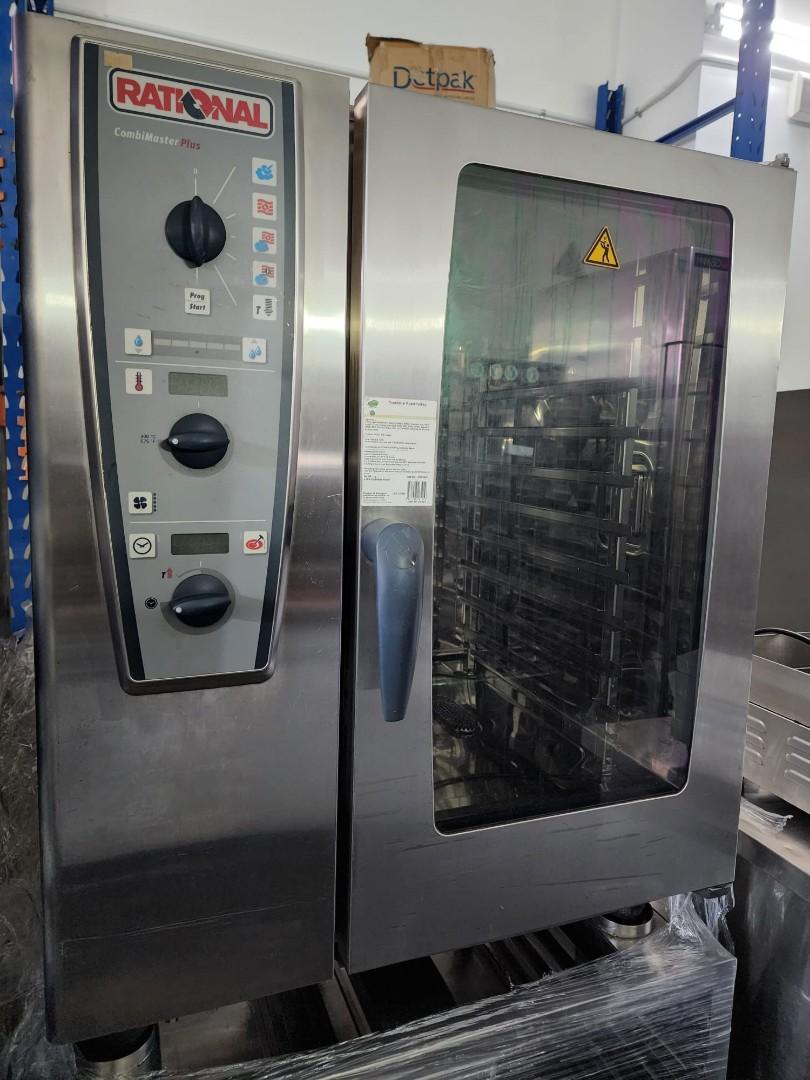 Rational Electric 10 Tray Combi Oven Grill Bake Roast Steam ...