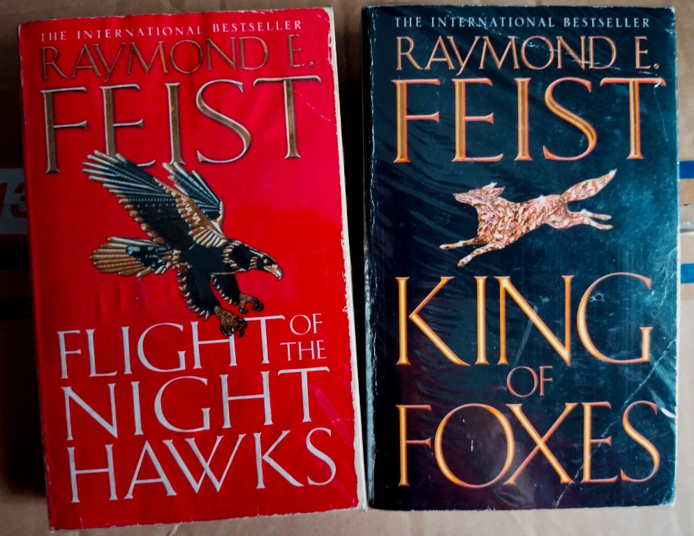 Raymond E. Feist books (pocketbooks)SF for Metro Manila is 32 pesos ...