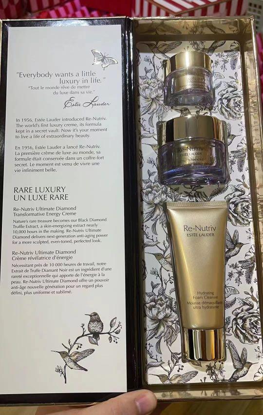 Re-Nutriv Ultimate Diamond Gift Set Estee Lauder, Beauty & Personal ...