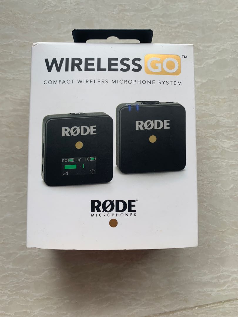 Rode wireless GO, Audio, Microphones on Carousell