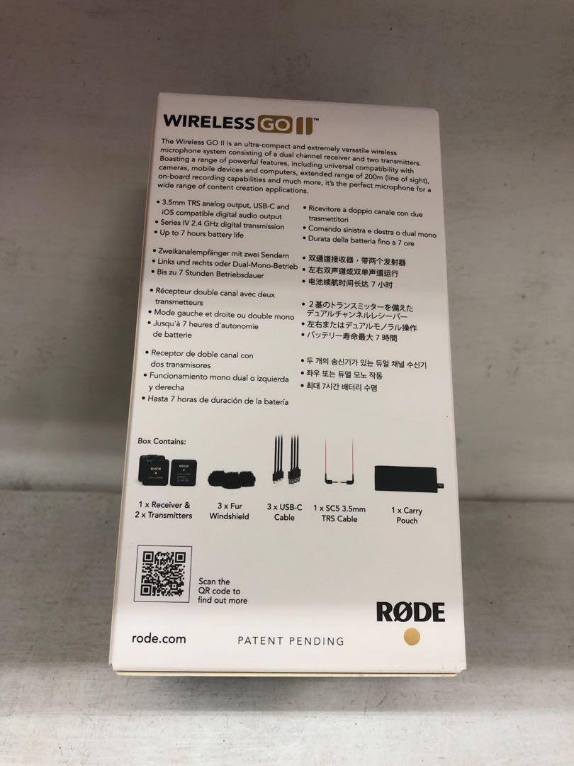 rode wireless pro / wireless go mark2 / , Photography, Video Cameras on ...