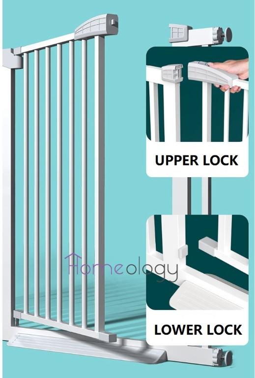 Safety Baby Gate Type B Auto Swing Safety Gate, Babies & Kids, Baby ...