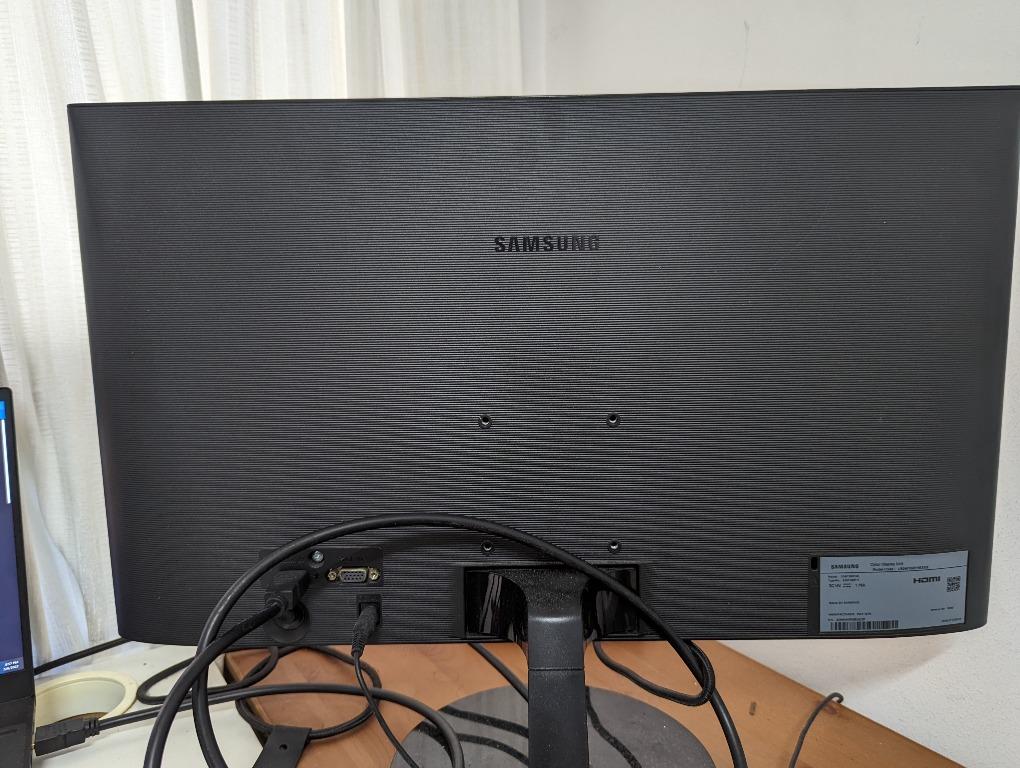 Samsung S24F350FHE Monitor 24" 1920x1080 72hz, Computers & Tech, Parts ...