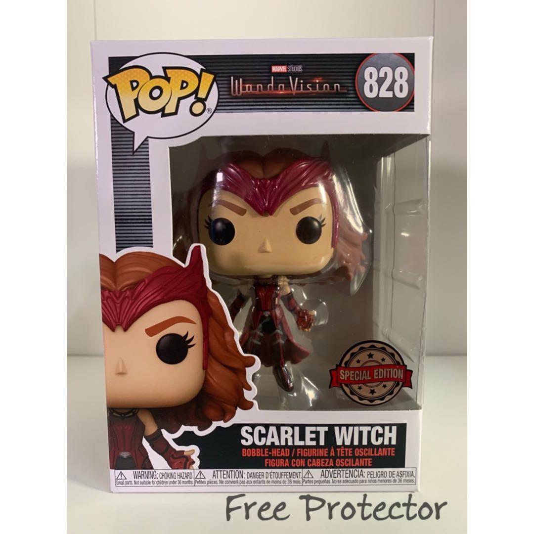 Scarlet Witch Flying 828 Funko Pop, Wandavision, Marvel, Avengers ...