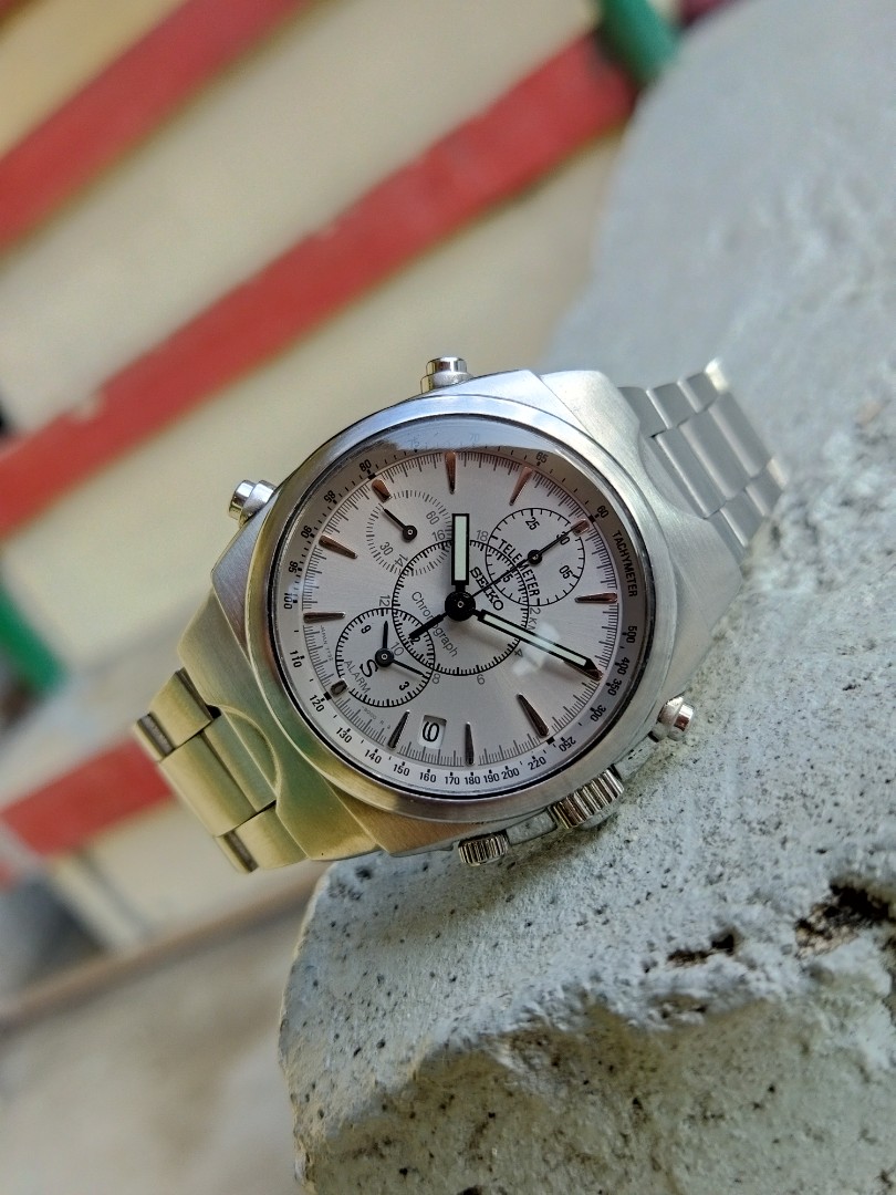 Seiko 7t32 Telemeter Chronograph, Men's Fashion, Watches & Accessories ...
