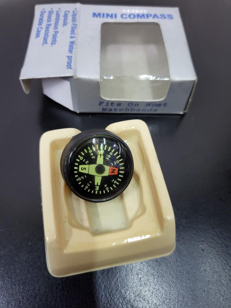 Seiko Diving Compass 精工錶 潛水 手錶 專用 指南針, 名牌, 手錶 - Carousell
