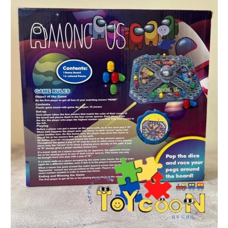 {SG Local}Among Us Family Board Game - Multiplayer game with dice and 4 ...