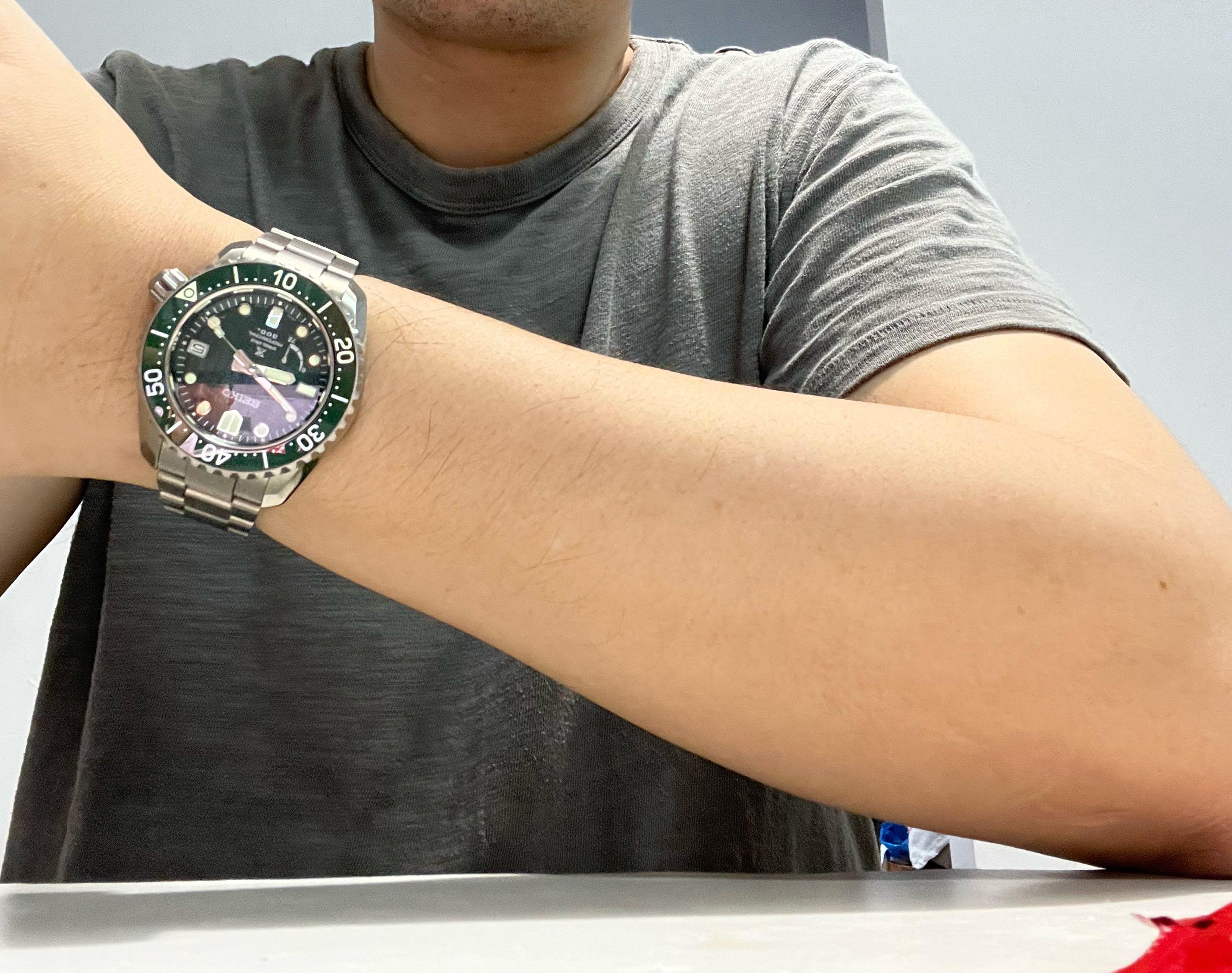 SNR045 Seiko Prospex LX Green Limited Edition, Luxury, Watches on Carousell