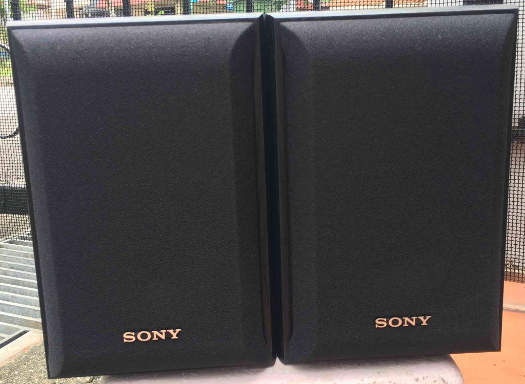 Sony SS-B1000 2-Way Bookshelf Speaker Pair @ 120W, Audio, Soundbars ...