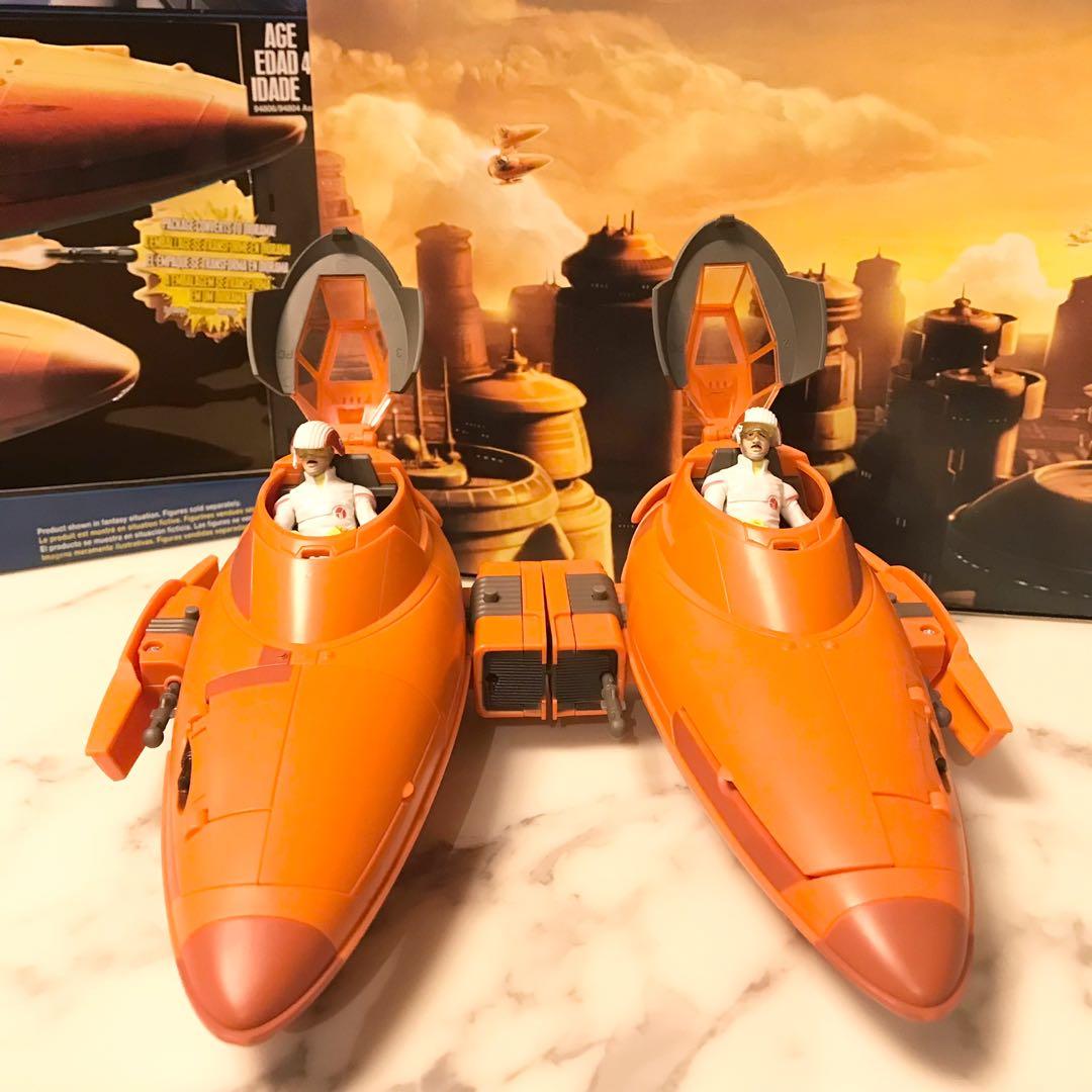 Star Wars Bespin Cloud Car & VC 11 Twin Pod Pilot Set, Hobbies & Toys ...