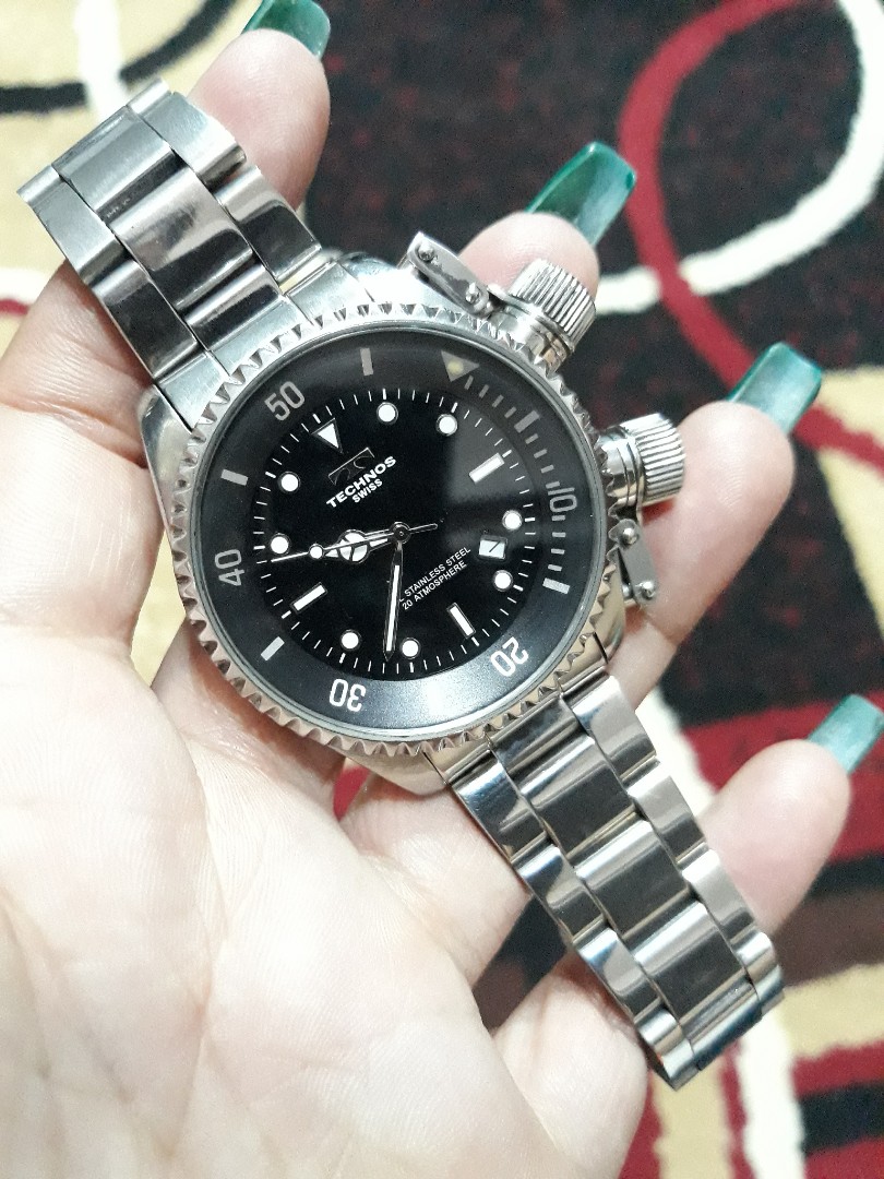 Technos swiss made, Men's Fashion, Watches & Accessories, Watches on ...