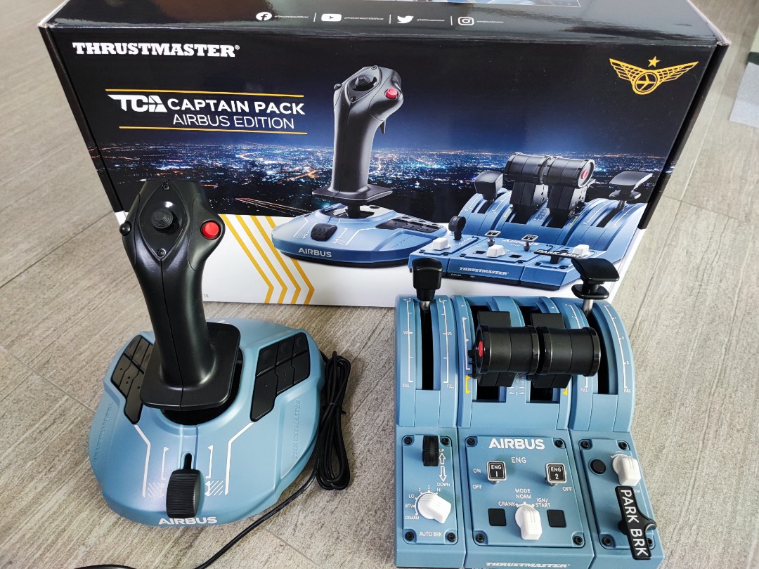 THRUSTMASTER TCA Airbus Edition Captain Pack, Video Gaming, Gaming ...