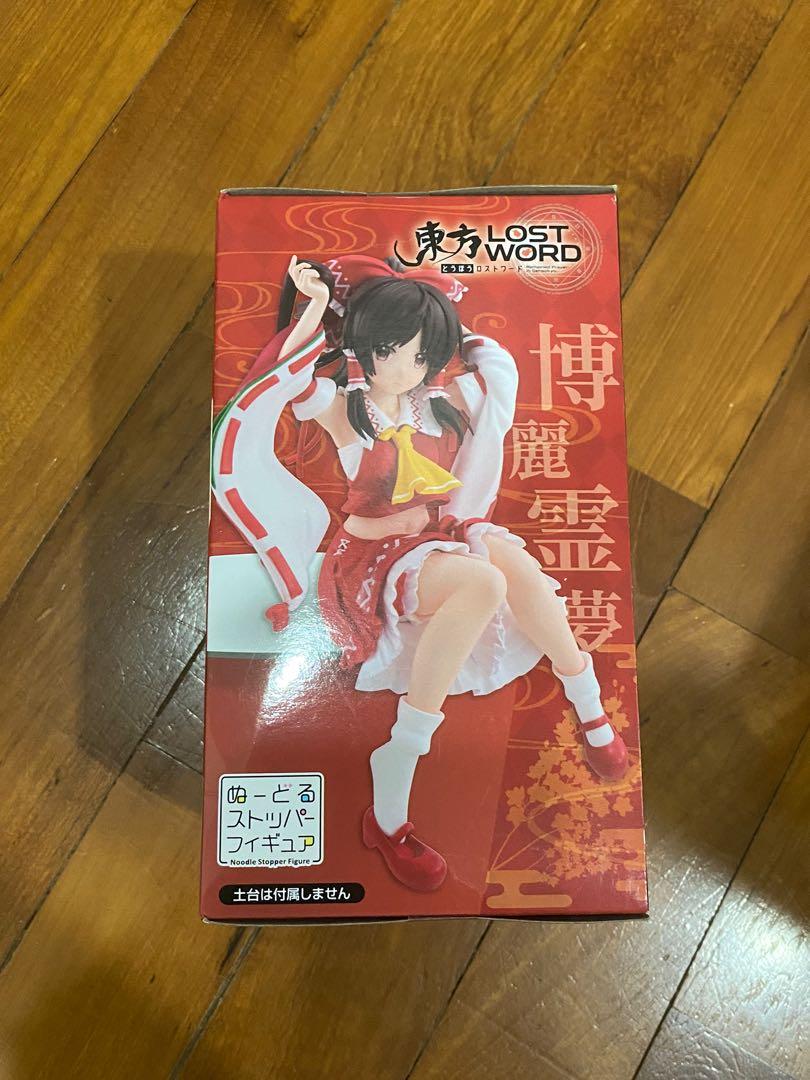 Touhou: Lost Word Reimu Hakurei Noodle Stopper Figure - Furyu, Hobbies & Toys, Toys & Games on ...