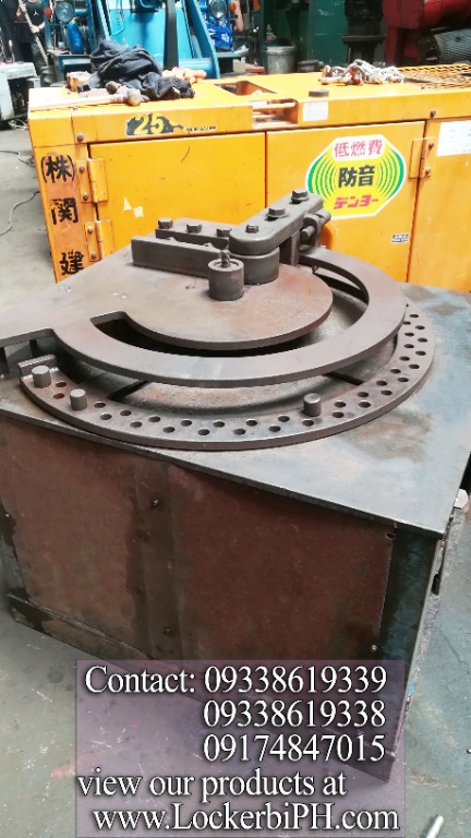 Toyo Bar Bender 32mm capacity 3hp 220V 3 phase from Japan, Commercial ...