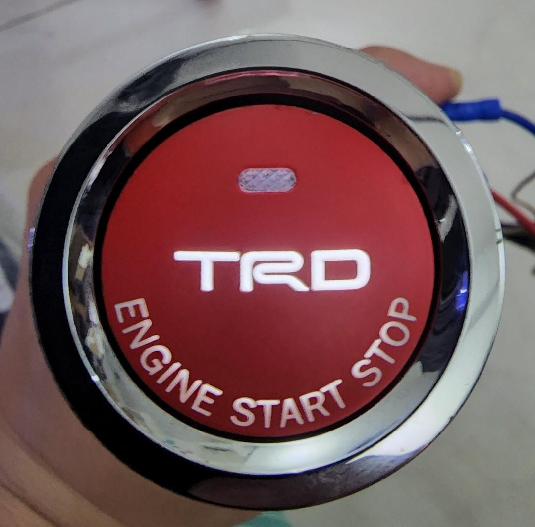 Toyota Estima ACR50 push start button GR & TRD, Car Accessories ...