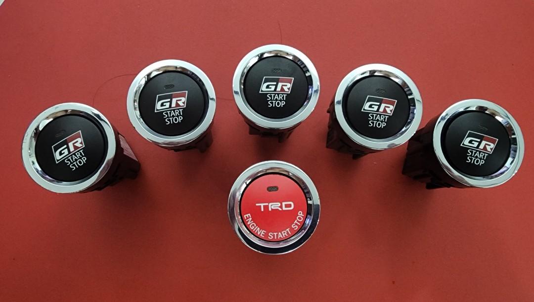 Toyota Estima ACR50 push start button GR & TRD, Car Accessories ...