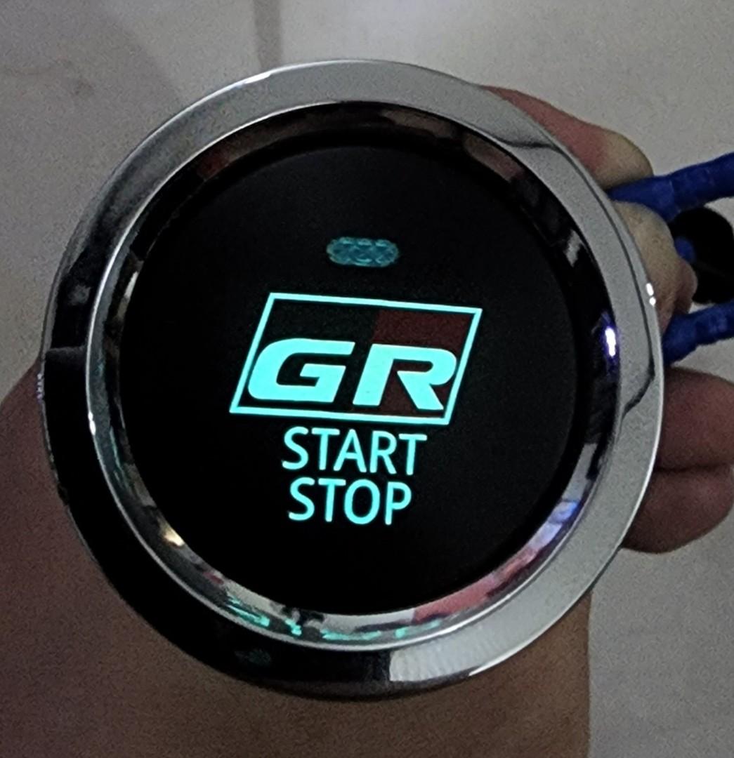 Toyota Estima ACR50 push start button GR & TRD, Car Accessories ...