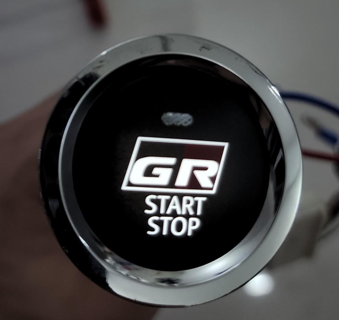 Toyota Estima ACR50 push start button GR & TRD, Car Accessories ...