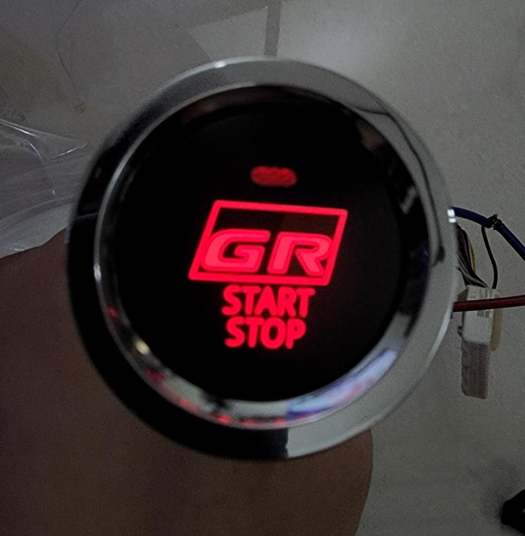 Toyota Estima ACR50 push start button GR & TRD, Car Accessories ...