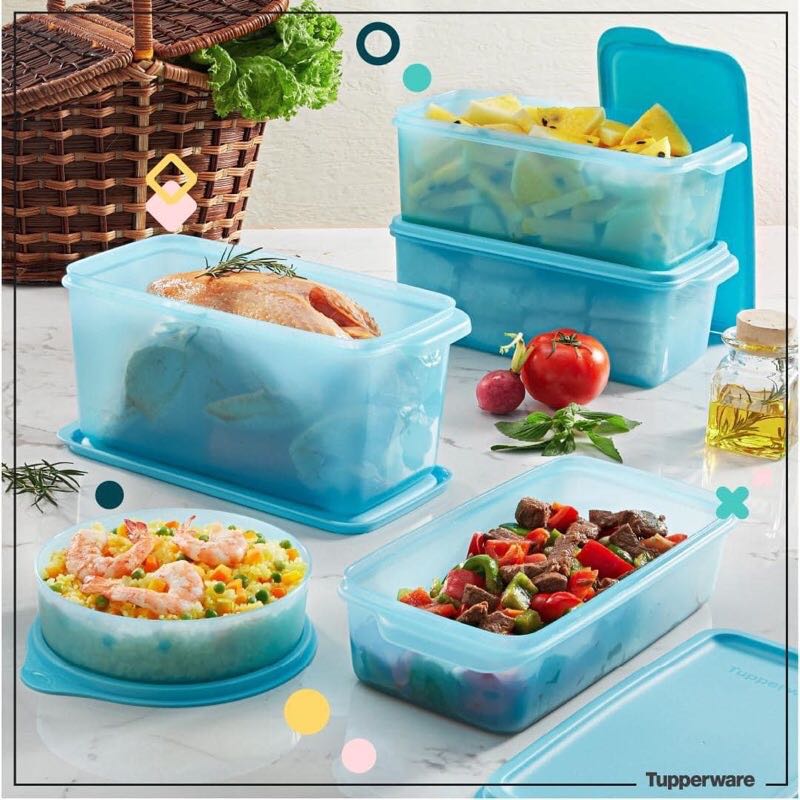Tupperware refrigerator boxes, 傢俬＆家居, 廚具和餐具, 食物整理及儲存 - Carousell