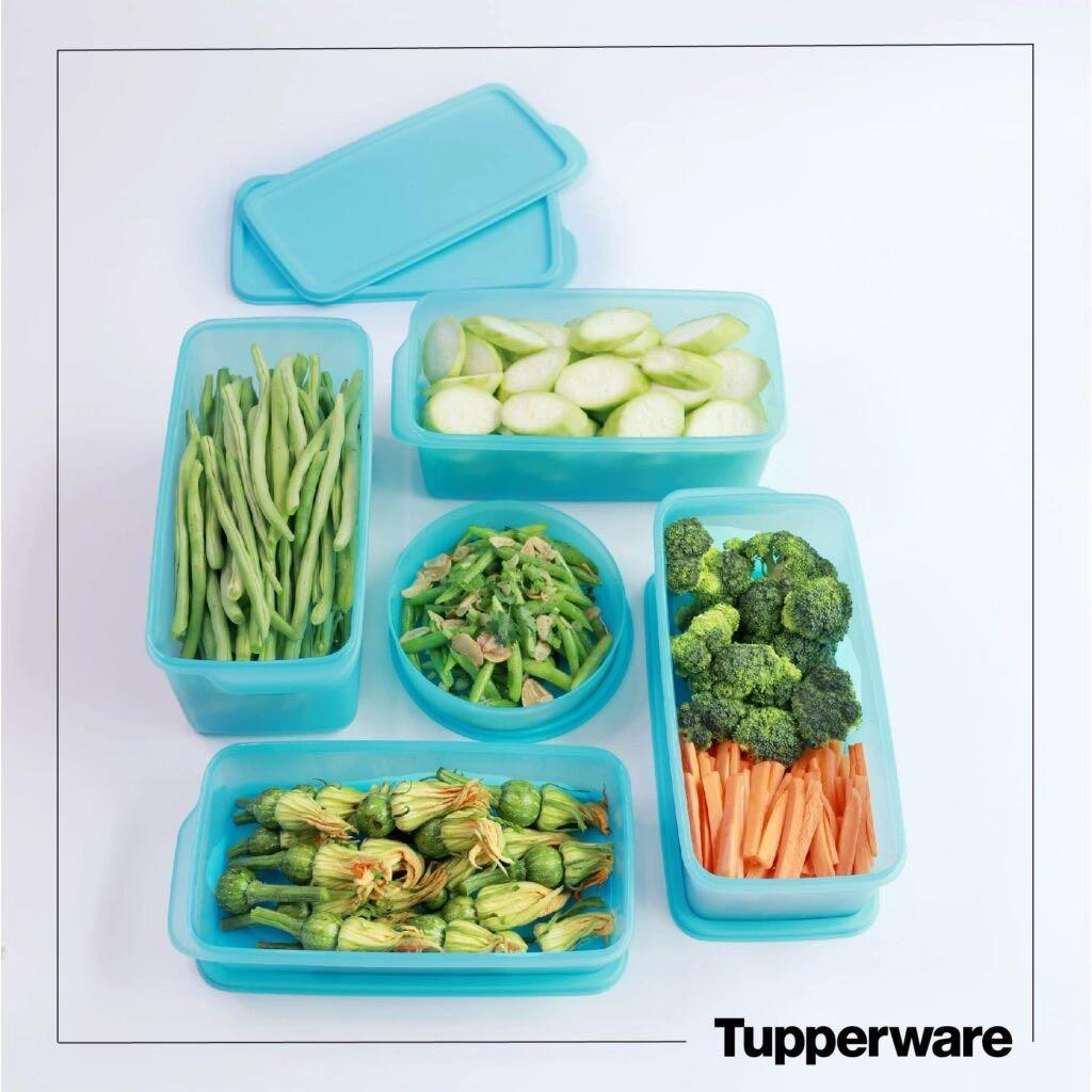 Tupperware refrigerator boxes, 傢俬＆家居, 廚具和餐具, 食物整理及儲存 - Carousell