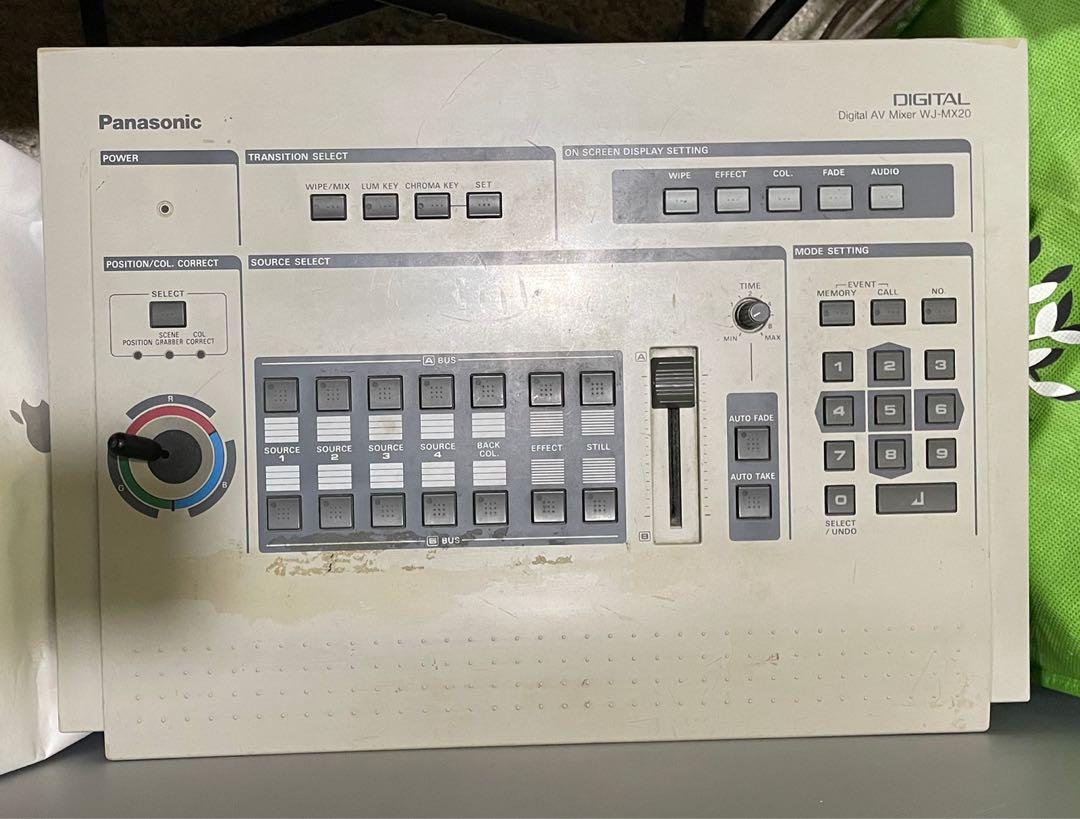 Video Mixer (Panasonic WJ-MX20), TV & Home Appliances, TV ...