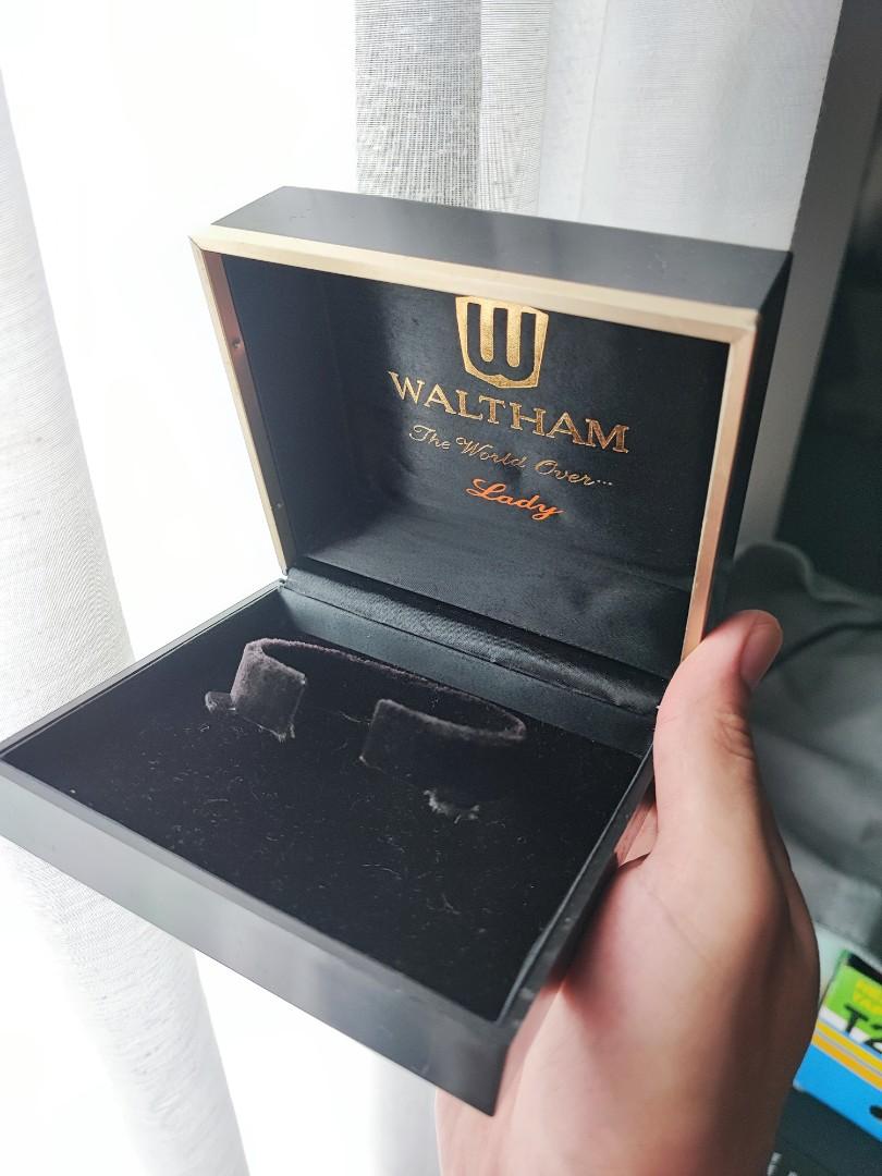 Vintage Waltham watch box, Luxury, Watches on Carousell