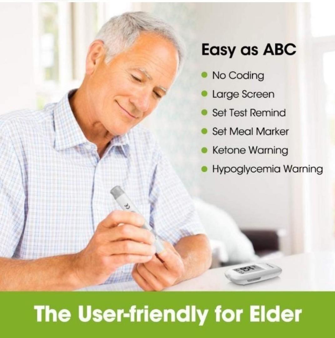 VivaChek Ino X | Blood Glucose Meter, MonitoR, Health & Nutrition ...