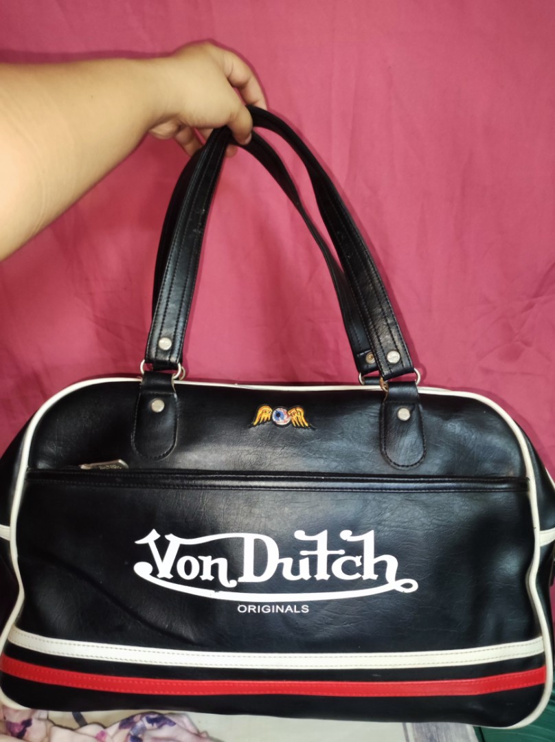 Von Dutch Medium to large Bowling, Women's Fashion, Bags & Wallets ...