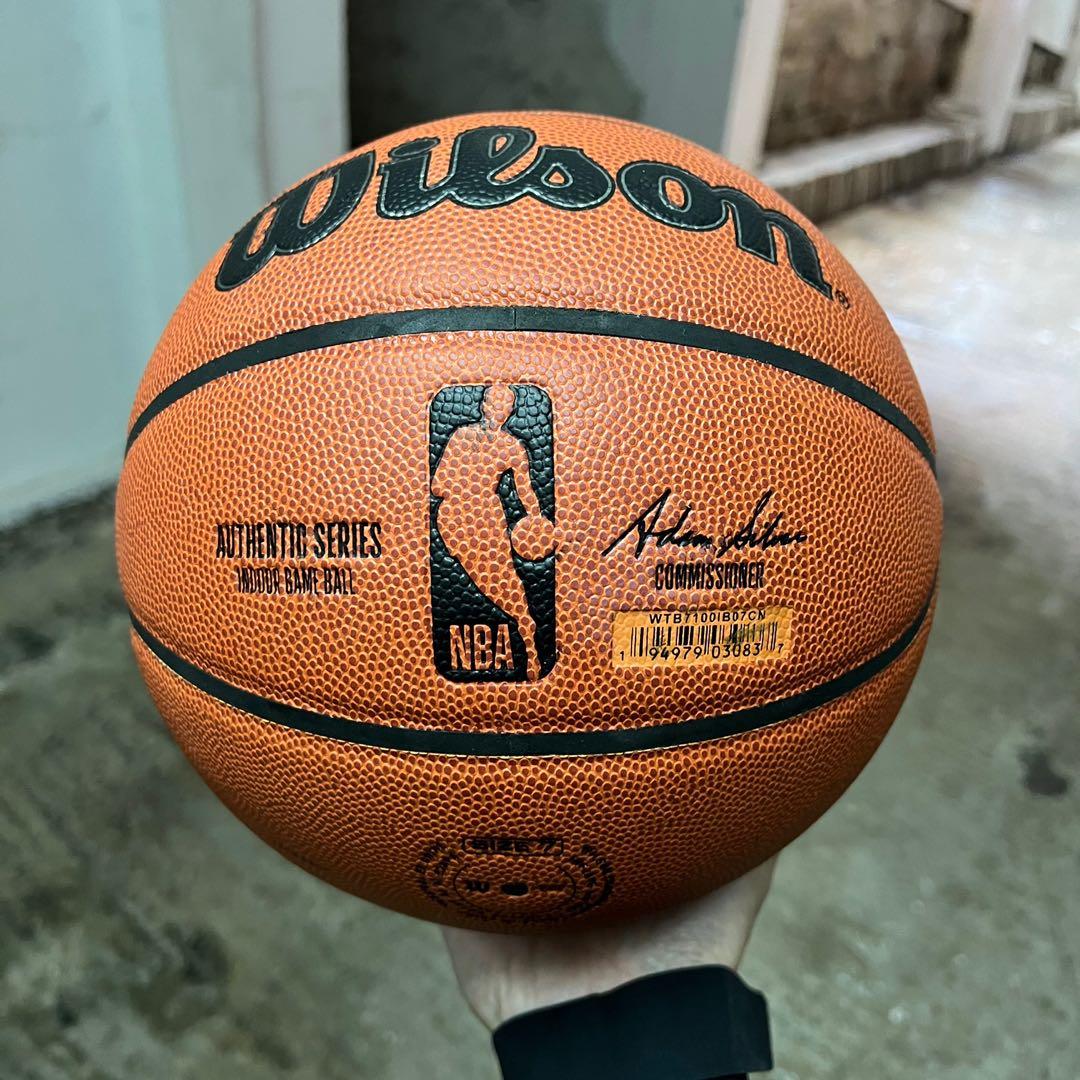 Wilson NBA Authentic Series Basketball 籃球, 運動產品, 運動與體育, 運動與體育 - 球拍和球類運動 ...