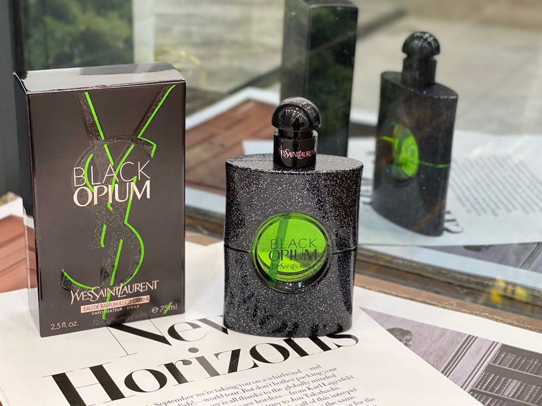YSL BLACK OPIUM ILLICIT GREEN, Beauty & Personal Care, Fragrance ...