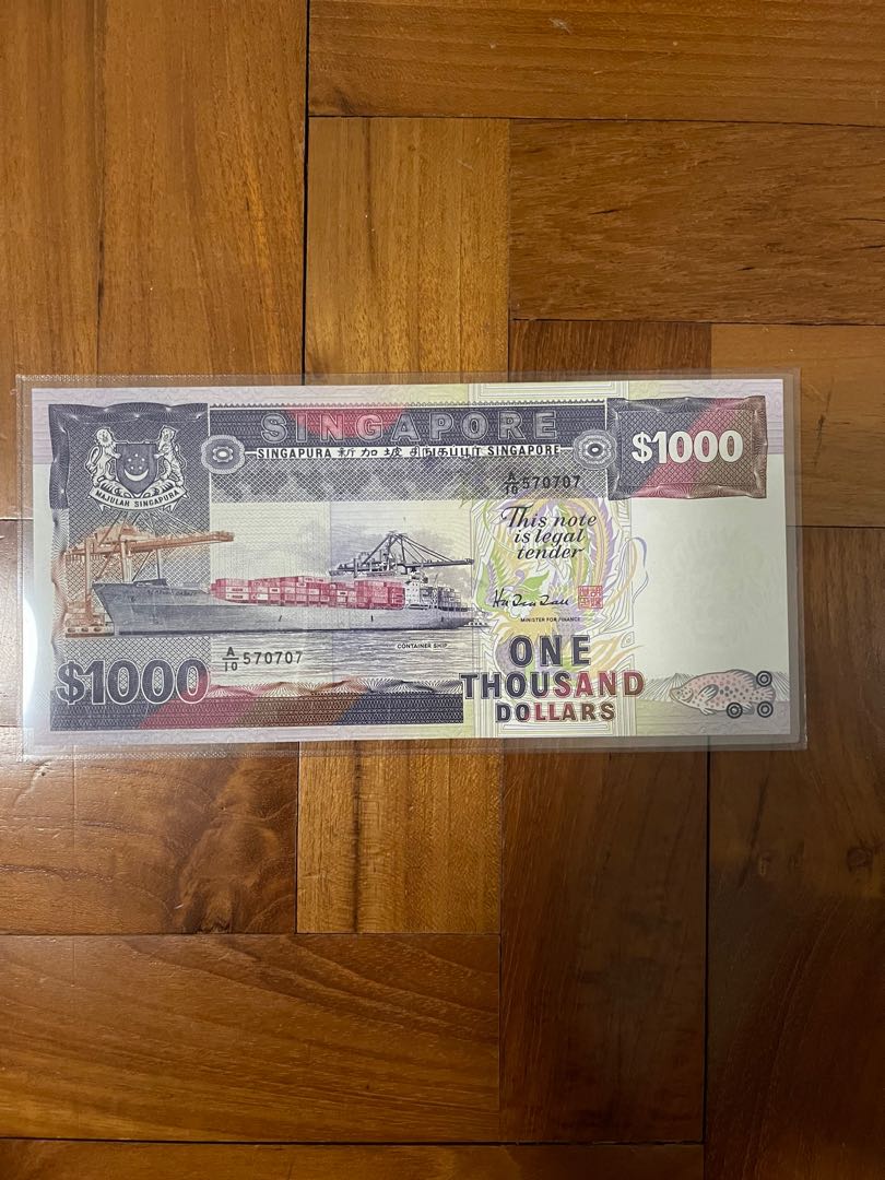 $1000 ship note, Hobbies & Toys, Memorabilia & Collectibles, Currency ...